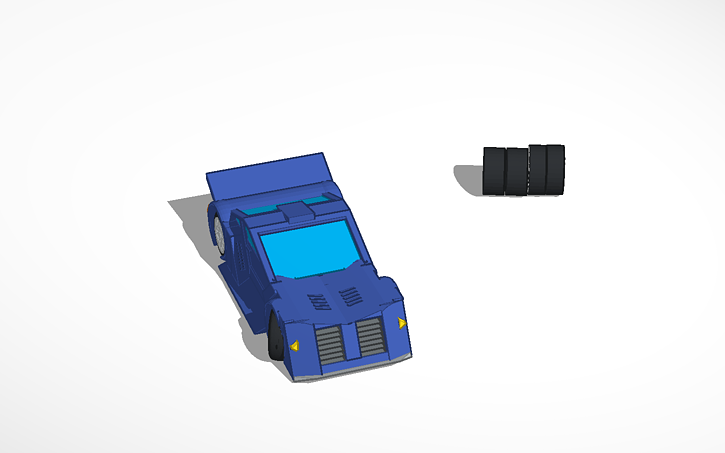 3D design REBUILD of the Supercar concept | Tinkercad