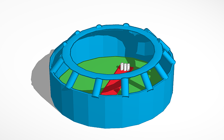 3D design Cricket Stadium | Tinkercad