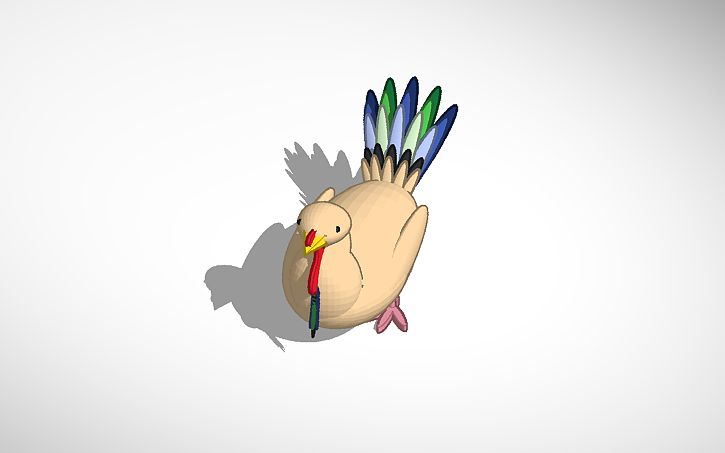 3D design turkey | Tinkercad