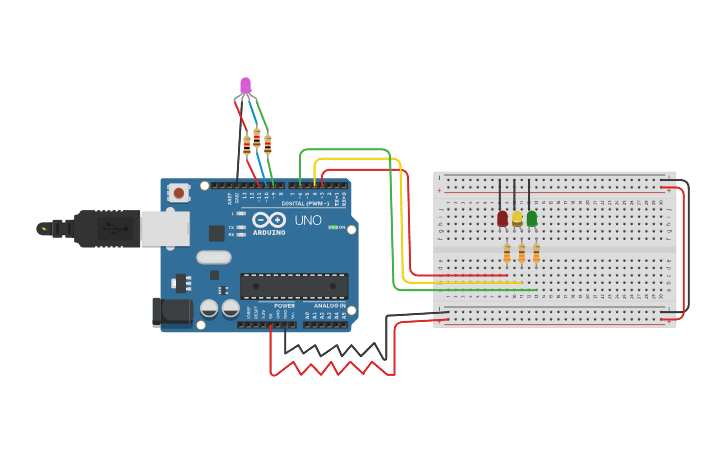 Circuit design Fabulous Bigery | Tinkercad