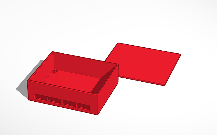 3d Design Relay Box Tinkercad