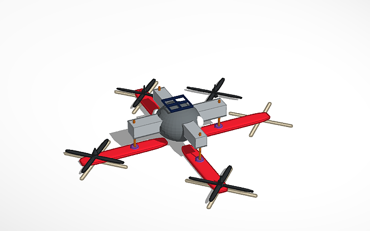 3D design İHA | Tinkercad