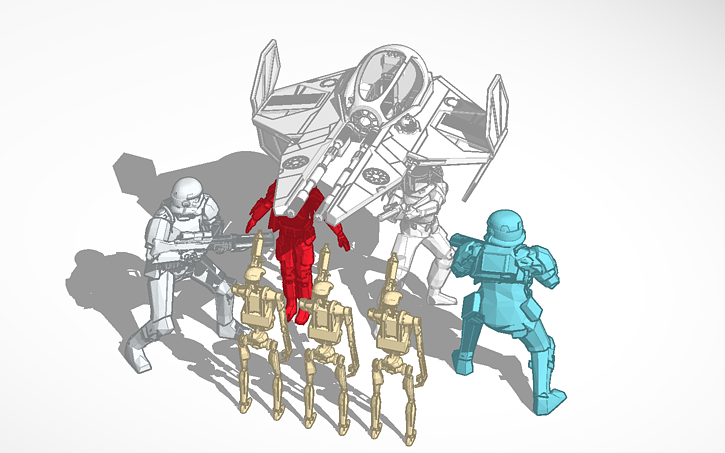 3D design Boba Fetts | Tinkercad