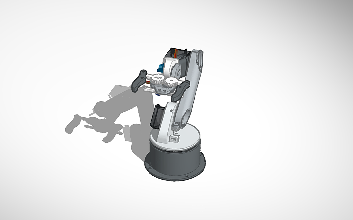 3D design Robot arm - Tinkercad