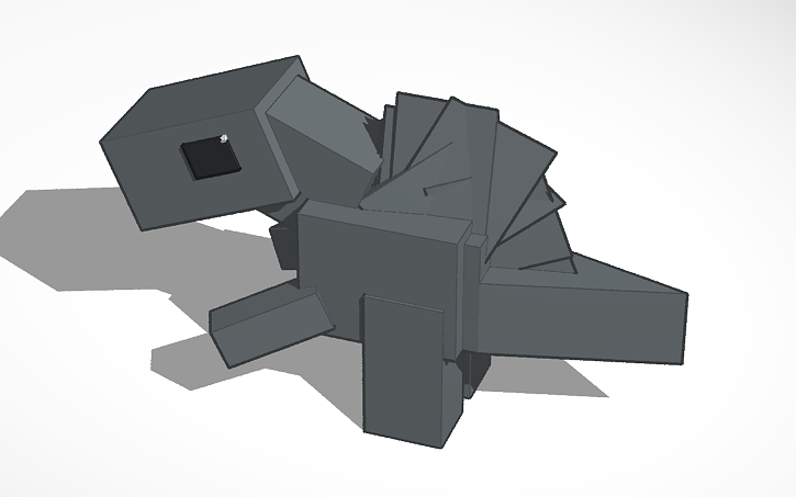 3D design Spinosaurus Plushie | Tinkercad