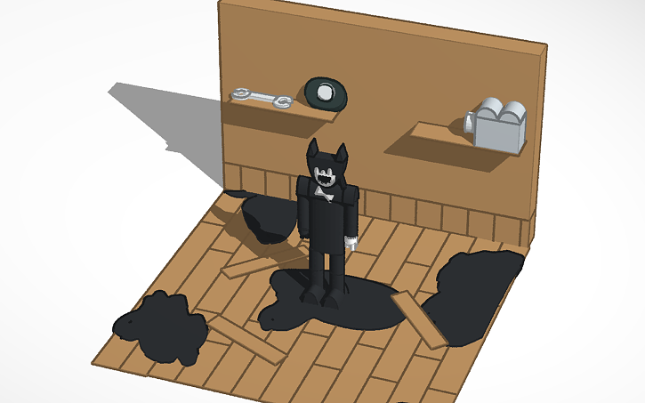 3D design Bendy - Tinkercad
