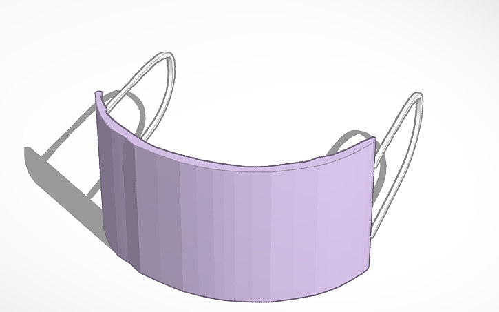 3D design Design Challenge #3: Mask | Tinkercad