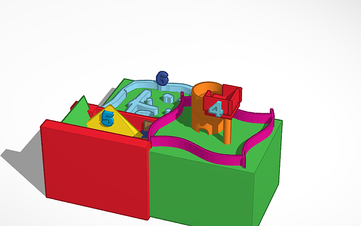 3D design Mini Mini Golf Courses 4-6 | Tinkercad
