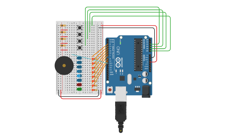 Circuit design Simple Egg Timer - Tinkercad