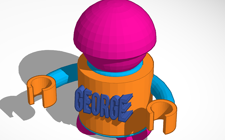 3D design Lend-A-Hand Robot George | Tinkercad