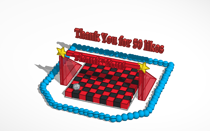 3D design Board game | Tinkercad