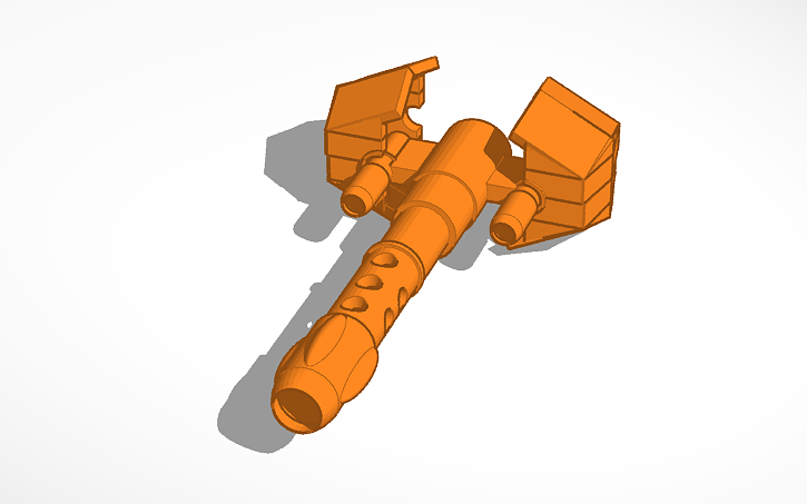 3D design iron giant gun 1 | Tinkercad