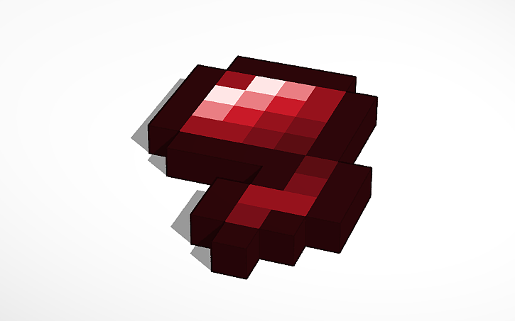 3D design Minecraft Spider Eye | Tinkercad