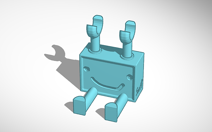3D design pencil bot | Tinkercad