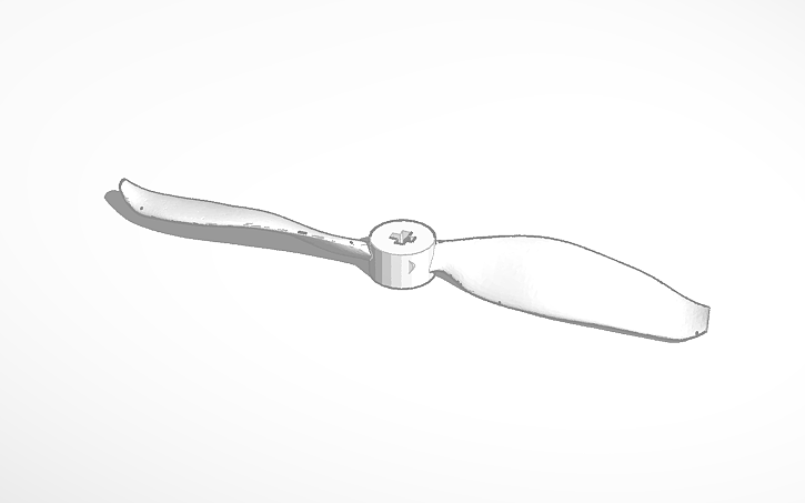 3D design lego propeller - Tinkercad