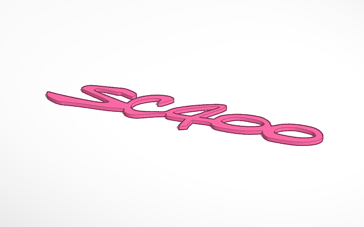 3D design SC400 LOGO | Tinkercad