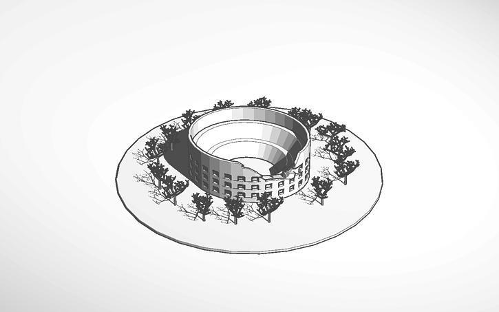 3D design Colosseum | Tinkercad