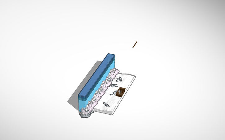 3D design Landscape Mountains - Tinkercad