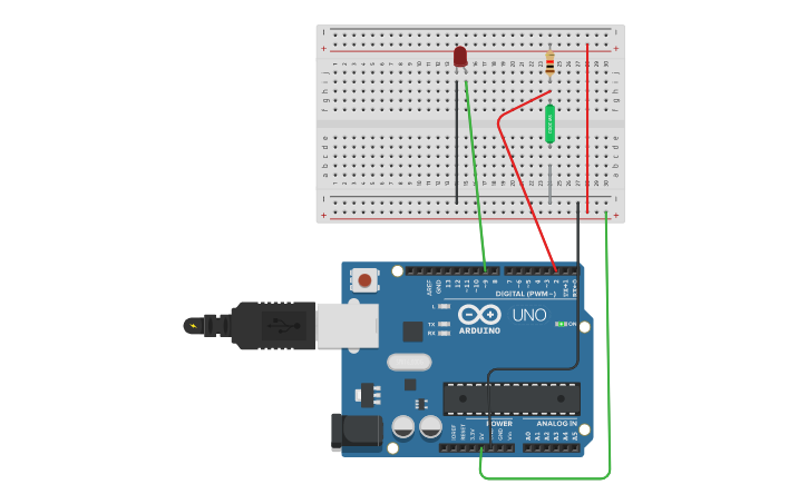 Circuit design Tilt sensor 63711058 | Tinkercad