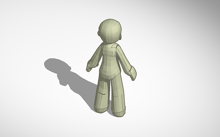 3D design Roblox Stylized Character 2 - Tinkercad