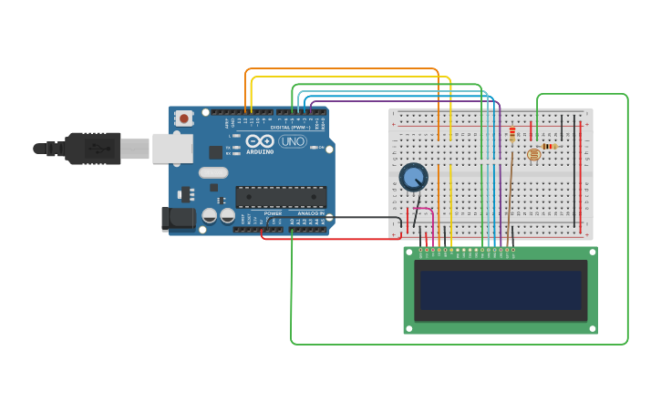 Circuit design Arduino Voltage regulator - JehanKandy - Tinkercad