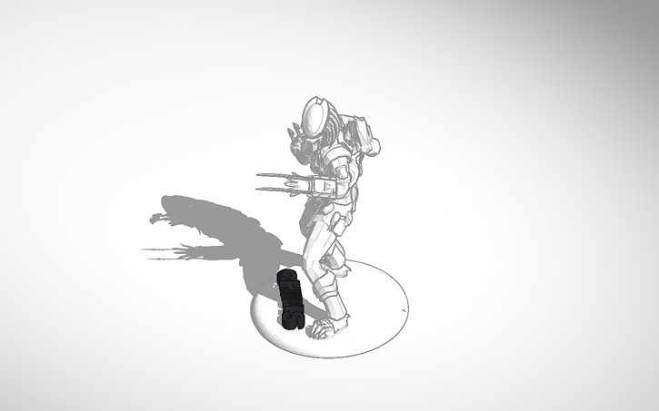 3D design alien - Tinkercad
