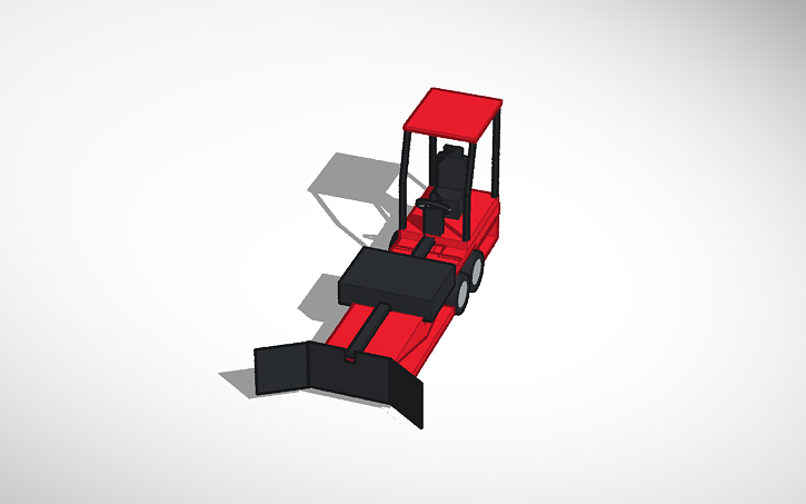 3D design Copy of Pulling Sled - Tinkercad