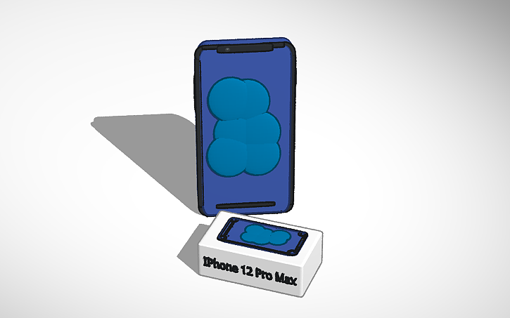 3D design IPhone 12 Pro Max 2020 - Tinkercad