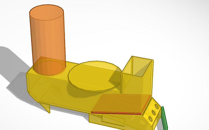 3D design Vented Modular Rocket Stove - Tinkercad