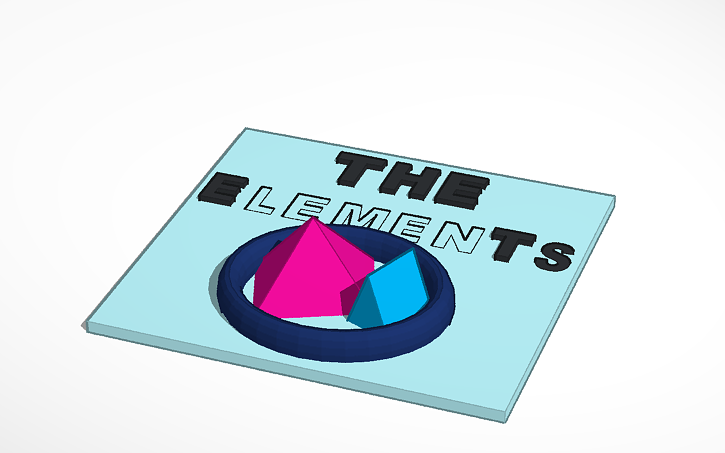 3D design The Elements | Tinkercad