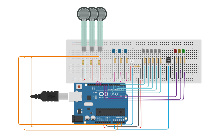 Circuit design SEC final - Tinkercad