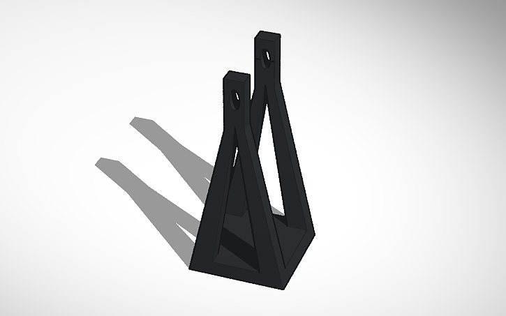 3D design Tall Filament Stand - Tinkercad