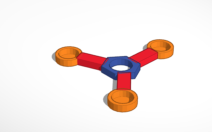 3D design fidgit spinner | Tinkercad