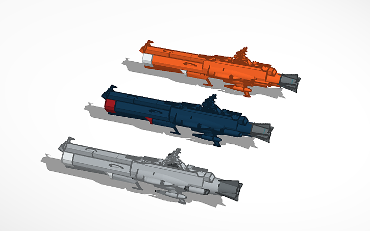 3d Design Dreadnought Class Space Battleship Tinkercad