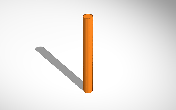 3D design shaft - Tinkercad
