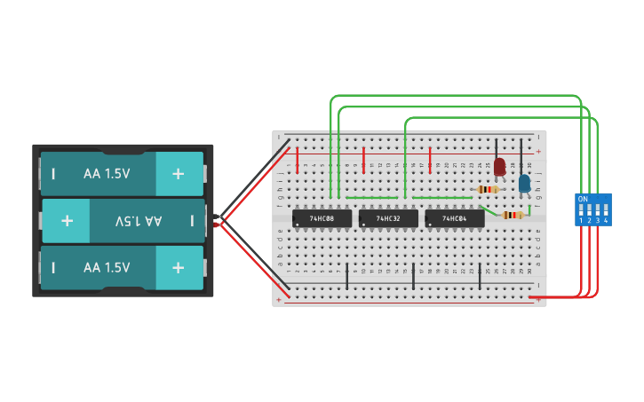 Circuit Design Problem 2 Tinkercad