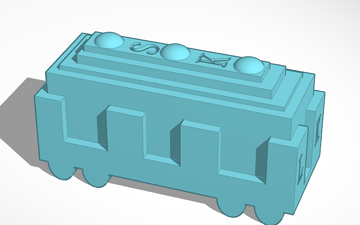 3D design TTR Train | Tinkercad