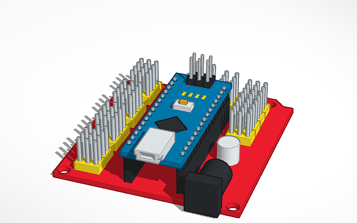 3d Design Arduino Nano Tinkercad