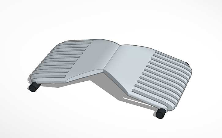 3D design Rake Suspension - Tinkercad