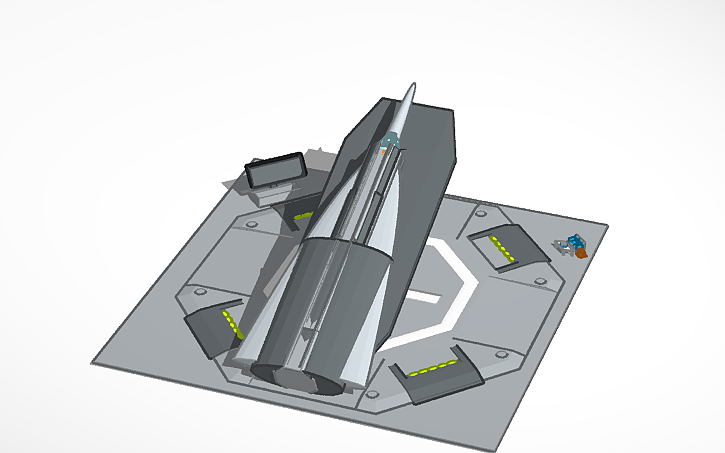 3D design rocket mp3 | Tinkercad