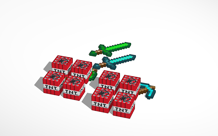 3D design tnt - Tinkercad