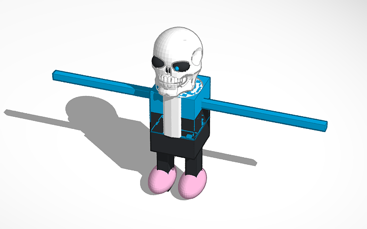 3D design Mr. Sand Deltarune | Tinkercad