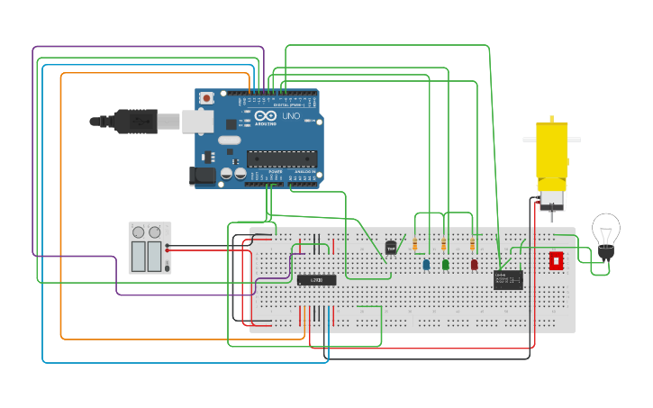 Circuit design Practica_5 - Tinkercad