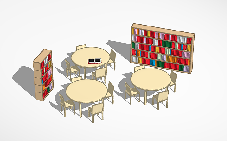 3D design LIBRARY - Tinkercad