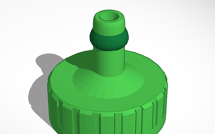 3D design Community-Copy-2-Liter / Soda Bottle Cap to 1/4" Drip ...