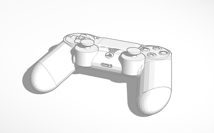 3D design ps4 controller!! - Tinkercad