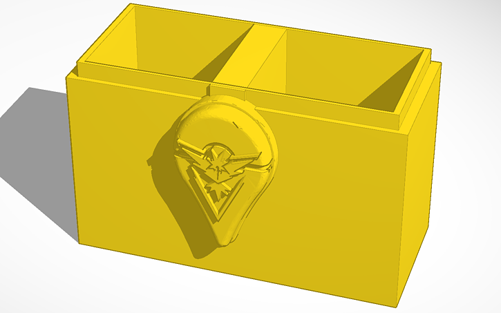 3D design pokemon card box - Tinkercad