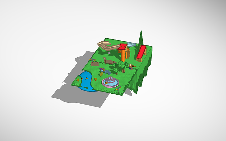 3D design Copy of Design a Park Challenge - Tinkercad