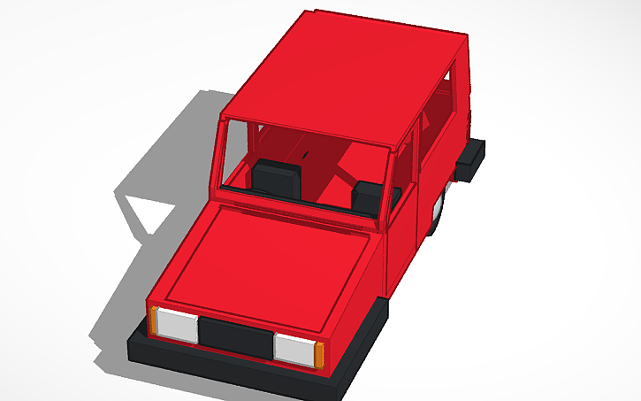 3D design Reliant Robin | Tinkercad