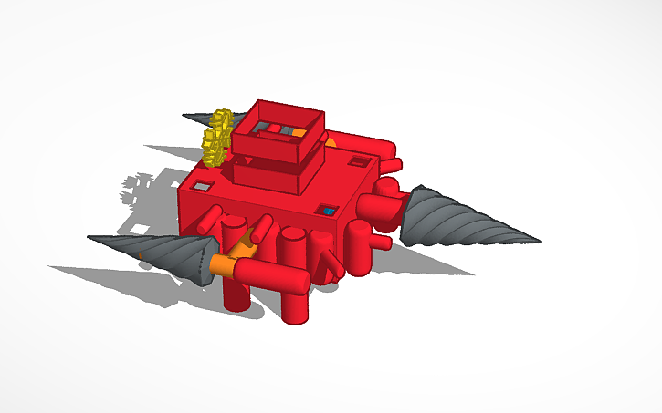 3D design Mini Robot - Tinkercad